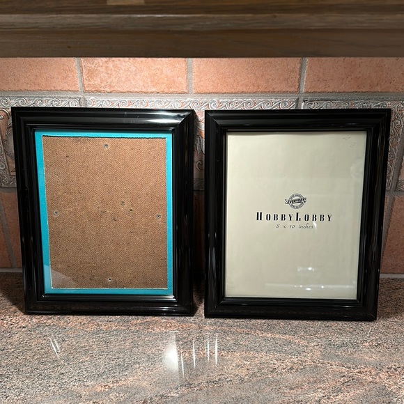 Hobby Lobby | Accents | Hobby Lobby Black 8x Frames 2pcs | Poshmark
